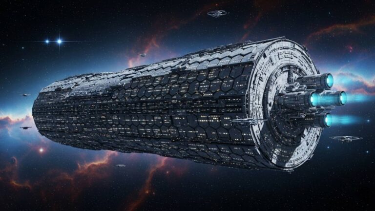 Chrysalis Starship: Carrying Up to 2,400 Humans on a One-Way Mission to Alpha Centauri - STC MDITR